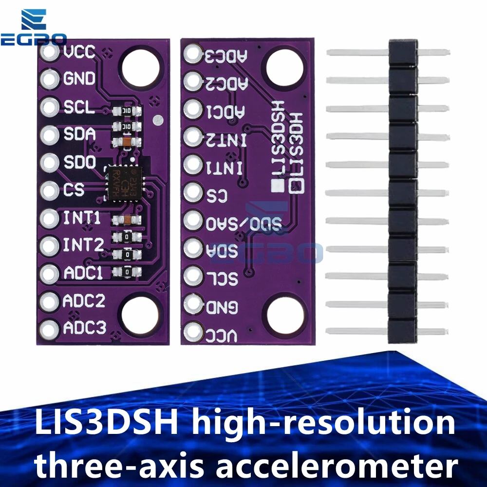EGBO-LIS3DSH-high-resolution-three-axis-accelerometer-triaxial-accelerometer-module-LIS3DH-for ...