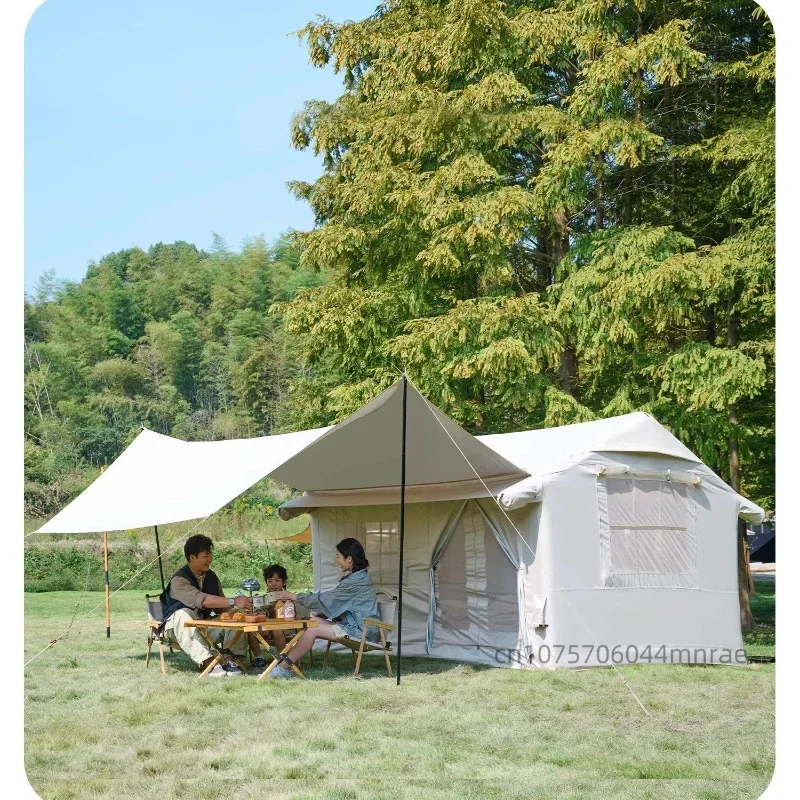 Outdoor Camping Tent with Thickened Waterproof and Sun Protection ...