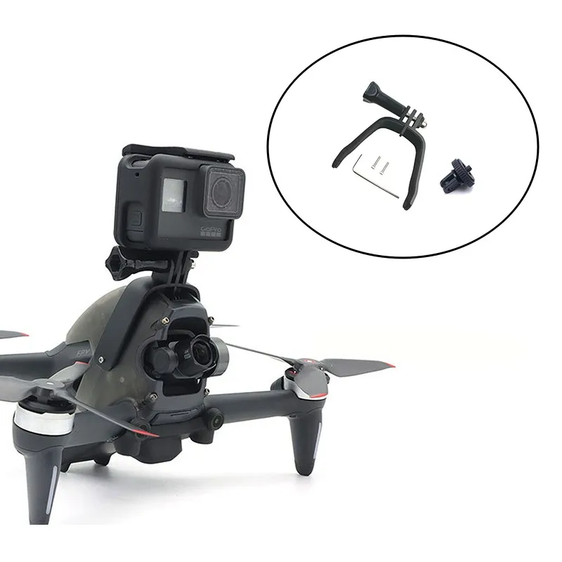 Sports Camera Mounts Drone for Gopro / Osmo Action/Insta360 Fixed Base ...