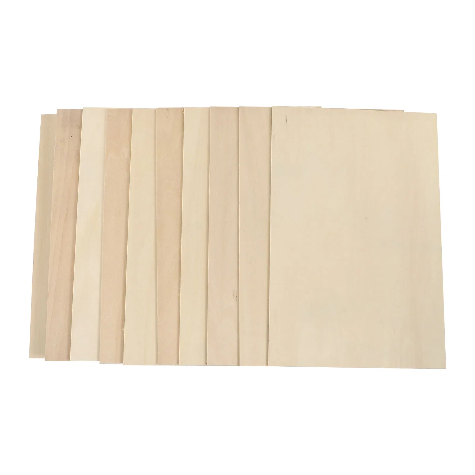 5/10Pcs Basswood Plywood DIY Pyrography Supplies Unfinished Wood Piece ...