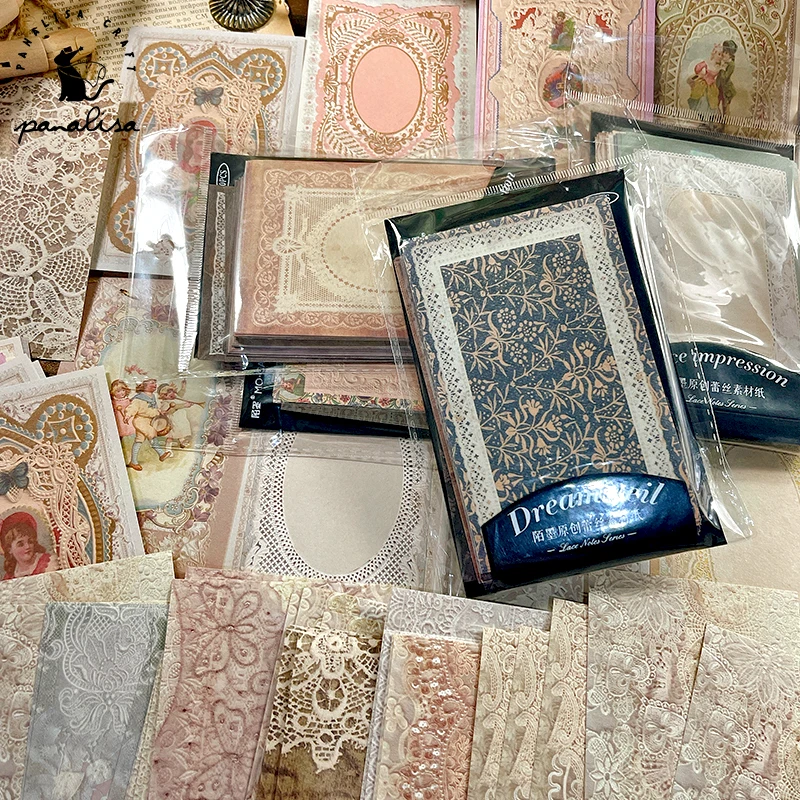 Panalisacraft 6 Styles Of 50 Sheets Vintage Patterned Paper ...