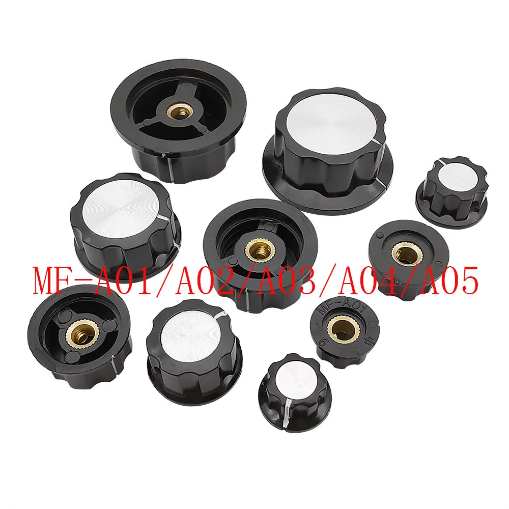5Pcs-Plastic-Rotary-Switch-Knobs-Cap-MF-A01-A02-A03-A04-A05 ...