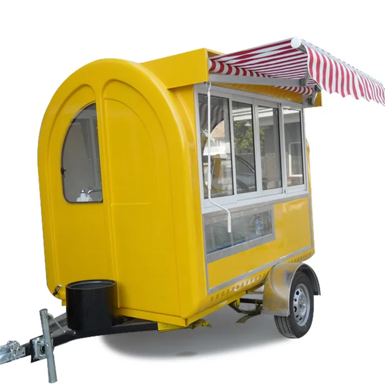 Remolque de venta de comida rápida OEM, remolque móvil para restaurante ...