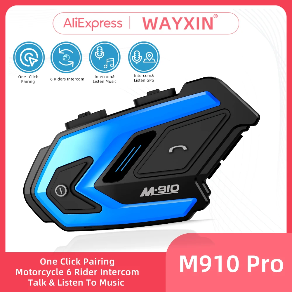 WAYXIN-kask-kulakl-klar-M910-Pro-motosiklet-6-binici-interkom-bir-d-me ...