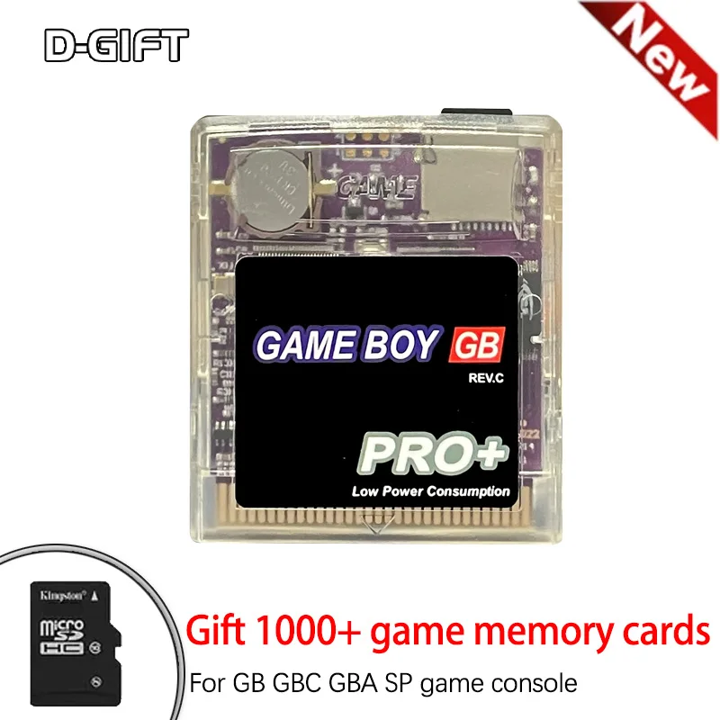 게임 보이 컬러 게임 보이 멀티 게임 카트리지, 실제 1000 + IN 1 Everdrive 카트, GB gbc에 적합| | - AliExpress