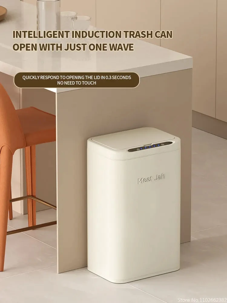 Large-Intelligent-Sensor-Trash-Can-Household-Automatic-Waste-Bin-for ...