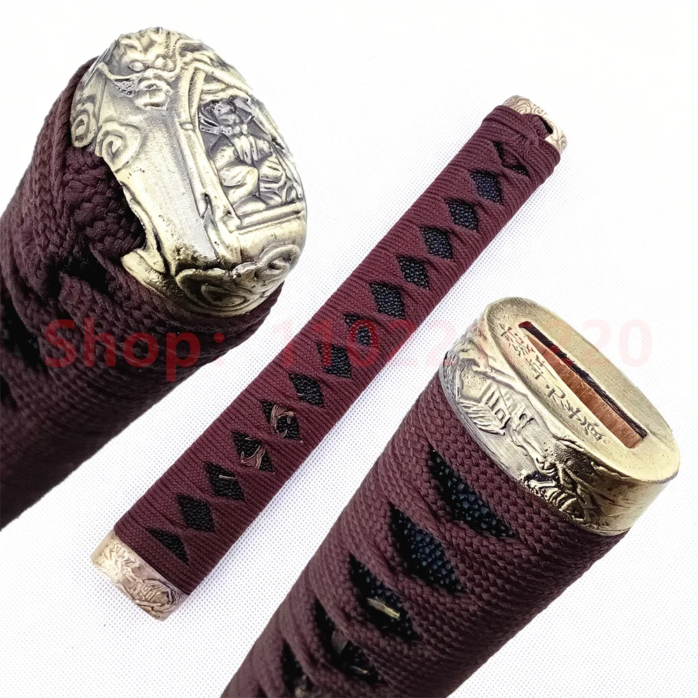 Exquisite-26cm-Tsuka-Handle-Hilt-Alloy-Kashira-Menuki-Fuchi-For ...