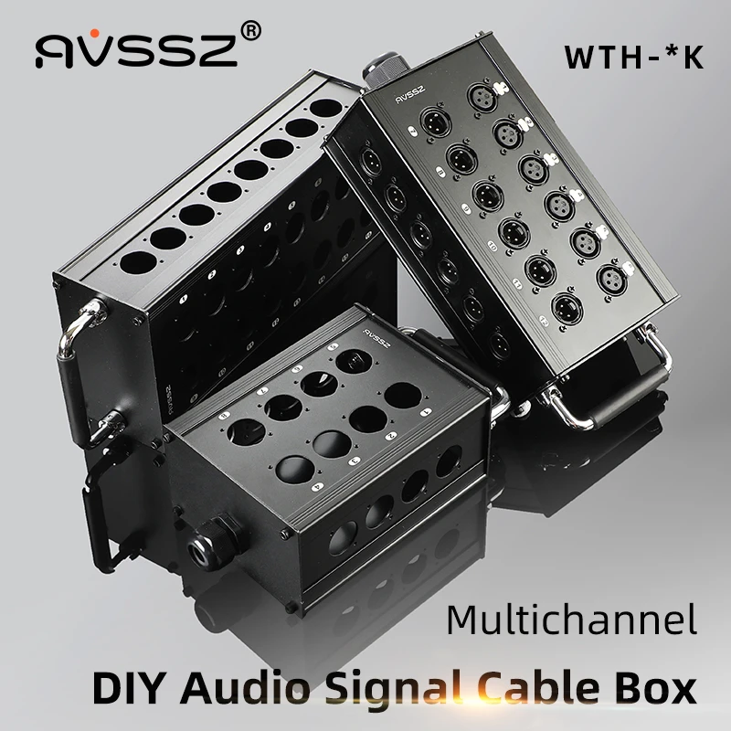 Avssz Al Alloy Multi-channel Cable Blank Cable Box 16/24/32 Channels ...