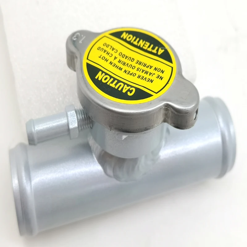 ALUMINUM IN LINE RADIATOR HOSE FILLER NECK / CAP 1.3bar 1 1/4" 32mm ...