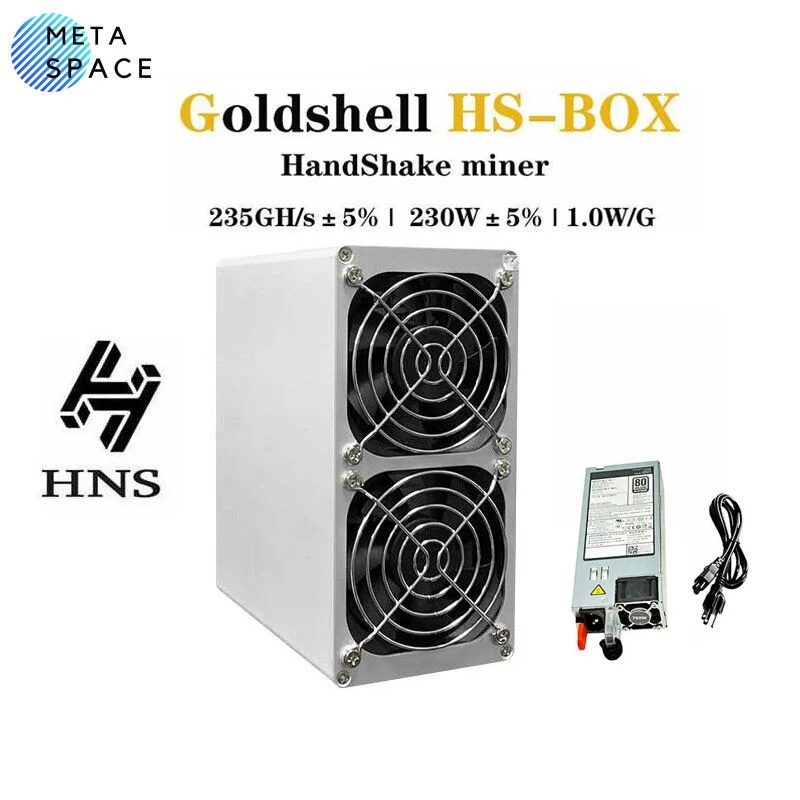 Goldshell HS BOX 235GH/S, máquina de minería HNSB de 230W, poco ruido ...