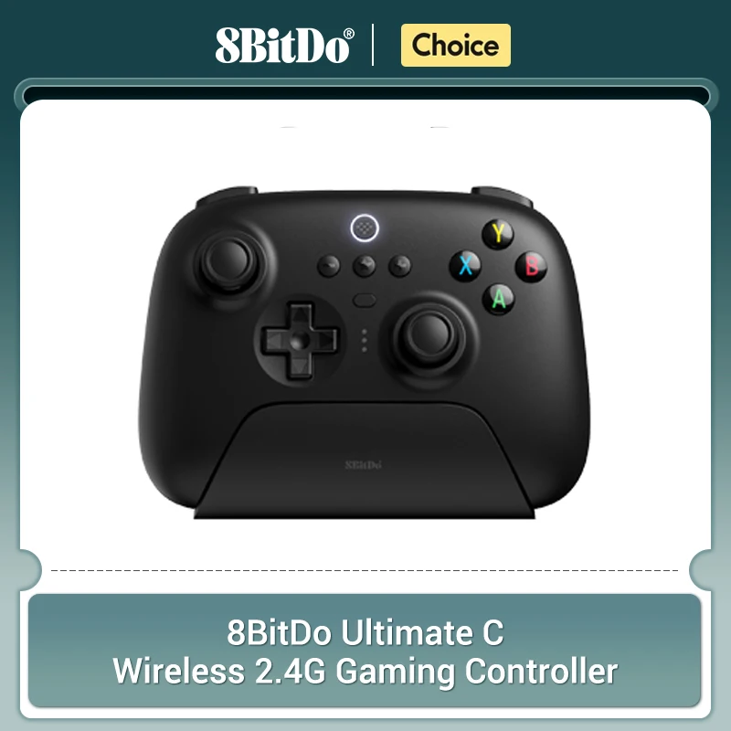 8BitDo-Nuevo-controlador-de-joystick-inal-mbrico-Ultimate-2-4G-con-base ...