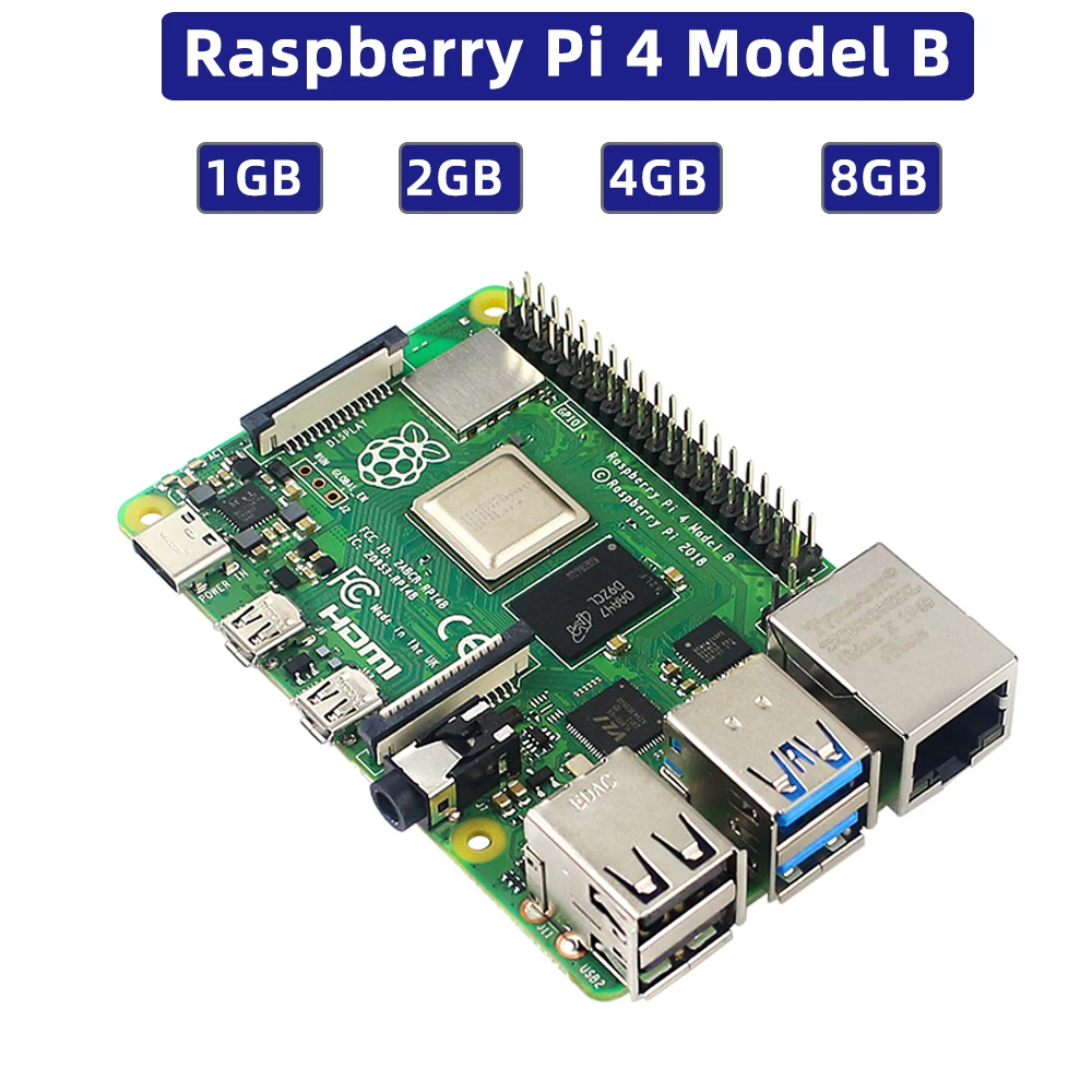 Raspberry Pi 4 Modelo B 1 2 4 8 GB RAM Broadcom BCM2711Cortex A72 ARM ...