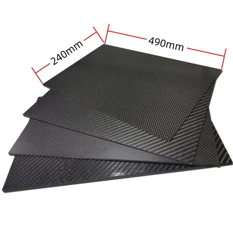 240x490mm-Full-3K-Carbon-Fiber-Plate-Sheet-High-Strength-Carbon-Board ...