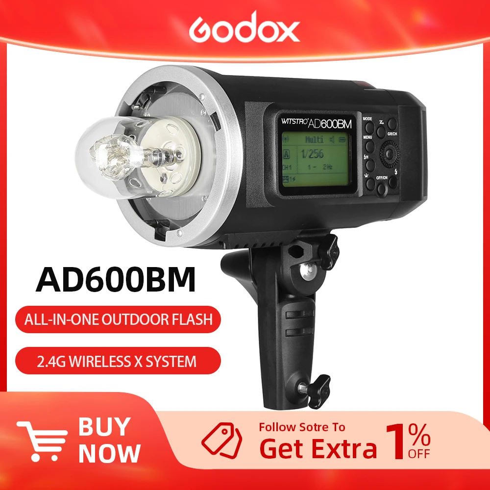 Godox-AD600BM-Outdoor-Flash-600Ws-GN87-High-Speed-Sync-Bowens-Mount ...