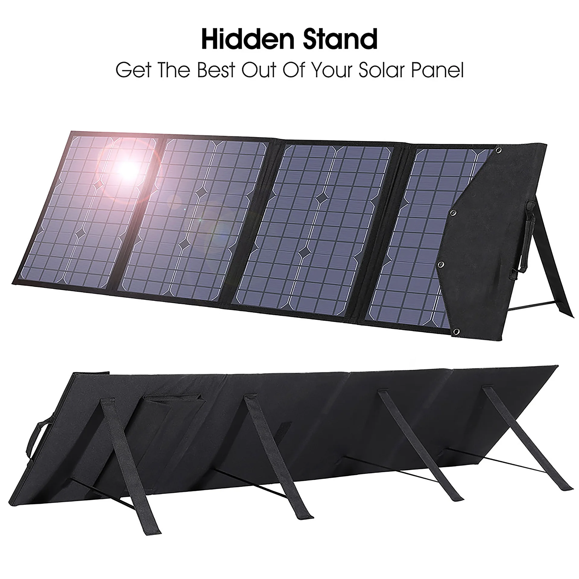 1500W-4-fold-Foldable-solar-panel-portable-solar-panels-charger-USB-5V ...