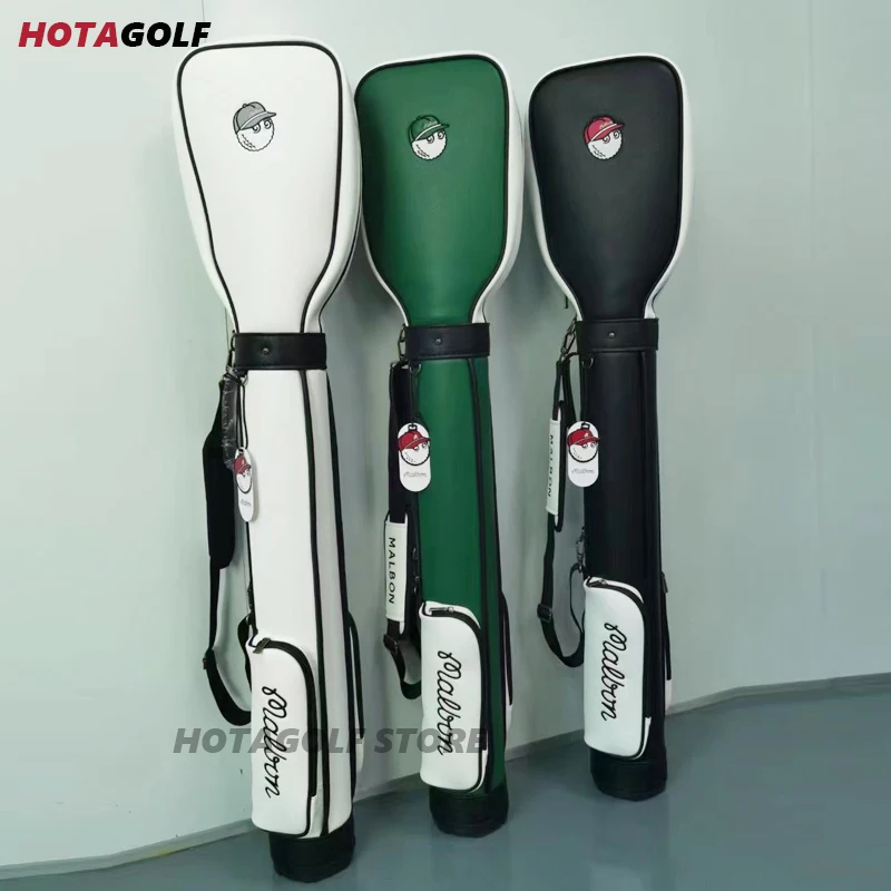 New Green /White/Black Golf Gun Bag Portable Golf Bag PU waterproof ...