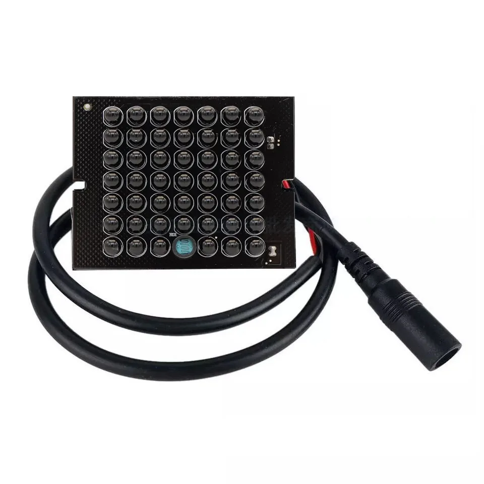 New-DC12V-940nm-90-degrees-CCTV-Accessories-Infrared-Light-48-Grain-IR ...