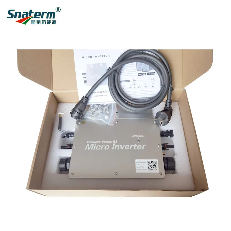 Micro inverter700W 800W 600W stand by WIFI Solar System On Grid Smart ...