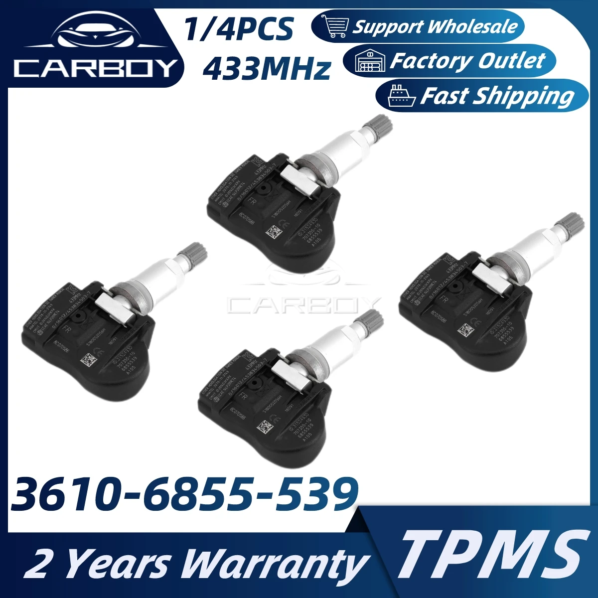 36106855539 TPMS Tire Pressure Sensor For BMW 1 2 3 4 Series F32 F33 ...