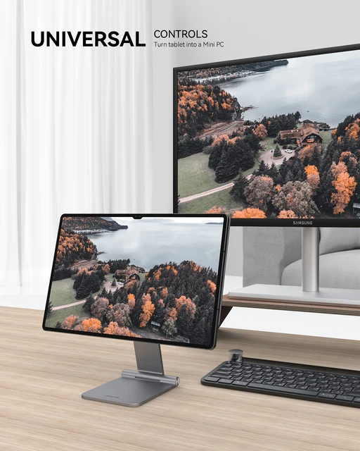 LULULOOK Foldable Magnetic Stand For Samsung Galaxy Tab S9/S8 Ultra 14. ...