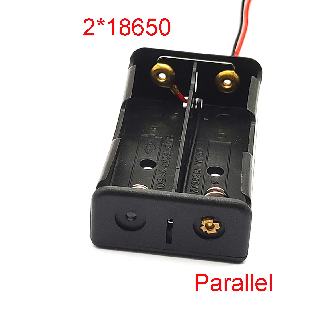 5Pcs 18650 Battery Holder 18650 Parallel Battery Box 2*18650 Battery ...