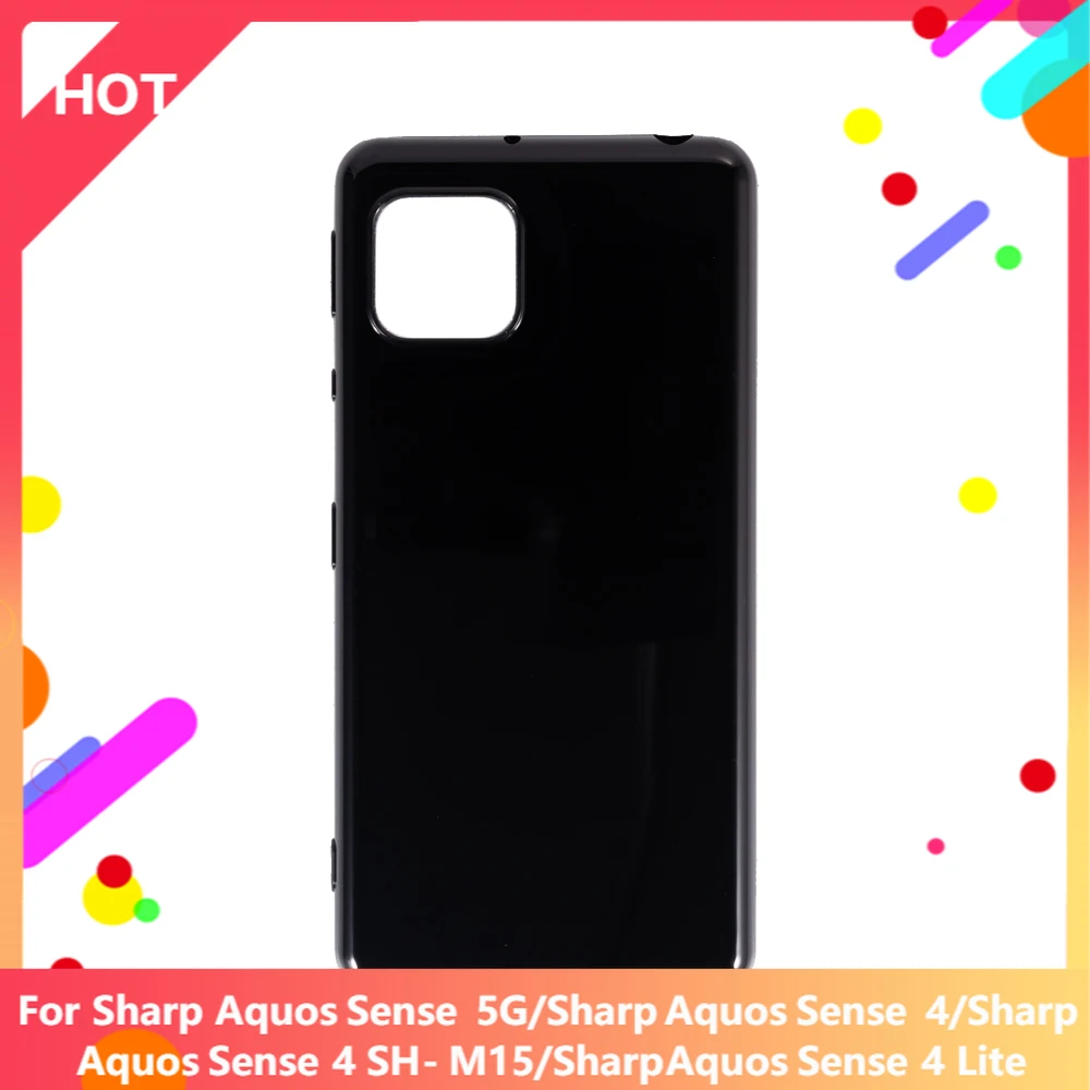 Aquos-Sense-5G-Case-Matte-Soft-Silicone-TPU-Back-Cover-For-Sharp-Aquos ...