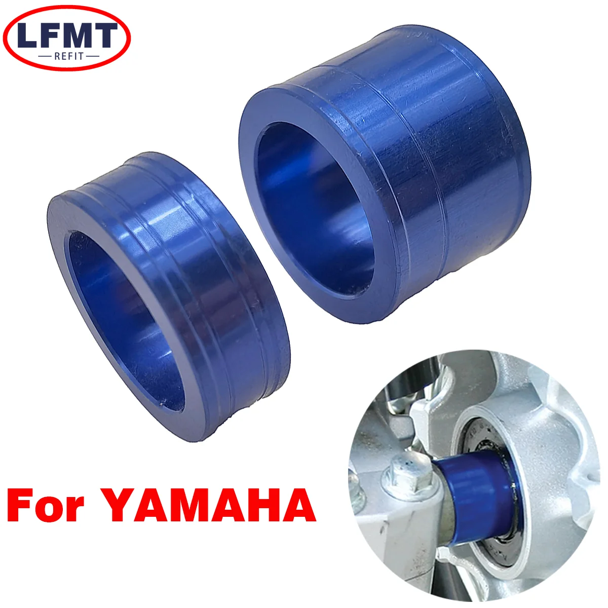 Motorcycle-Accessories-Front-Axle-Bushing-Wheel-Hub-Shaft-Spacer-Sleeve ...