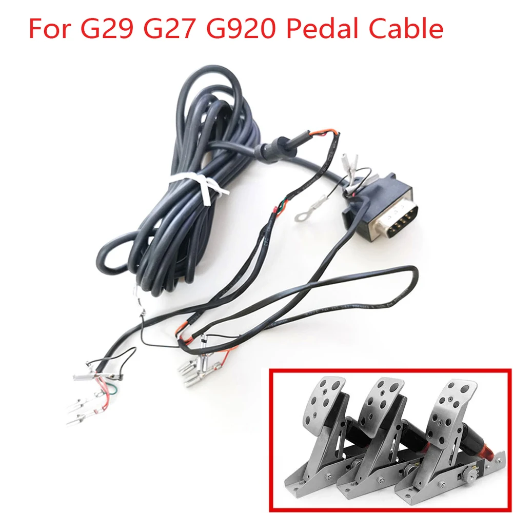 For-Logitech-G29-G27-G920-Pedal-Adaptor-Cable-USB-Wire-Steering-Wheel ...