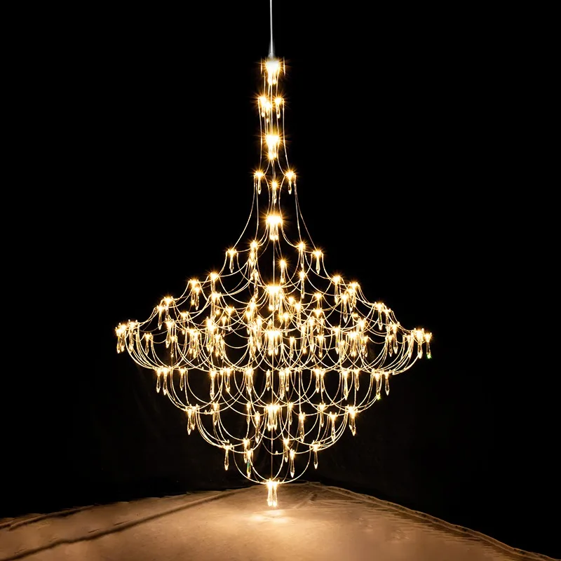 Deluxe-crystal-lamp-Deluxe-star-lamp-Firefly-pendant-lamp-Modern-LED ...