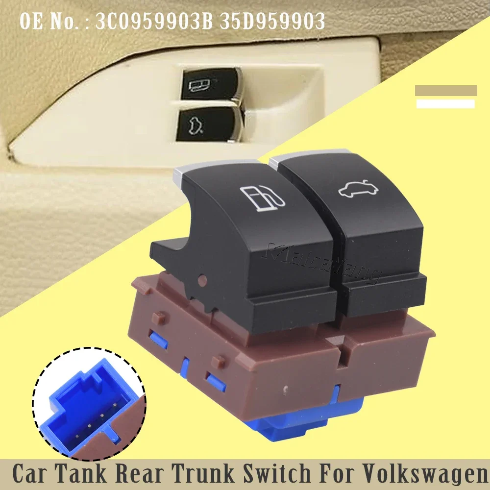 35D959903 Gas Fuel Tank Switch Oil Cap Door Release Key Trunk Luggage ...