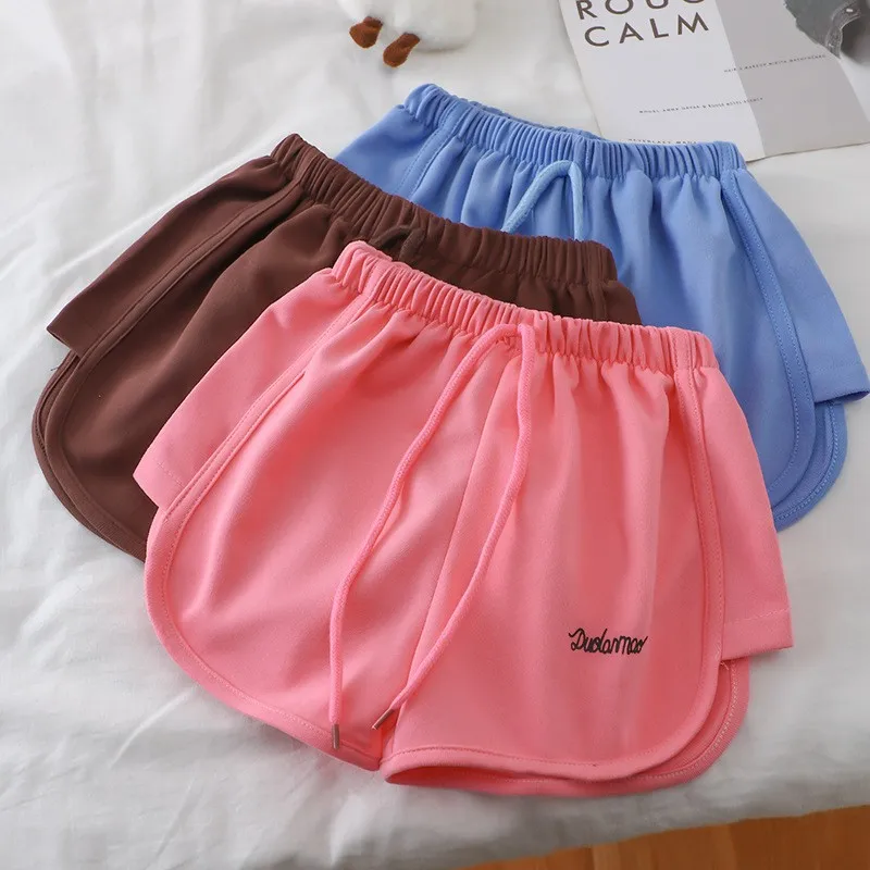Summer-Baby-Girl-Shorts-Solid-Color-Fashion-Loose-Children-s-Sports ...