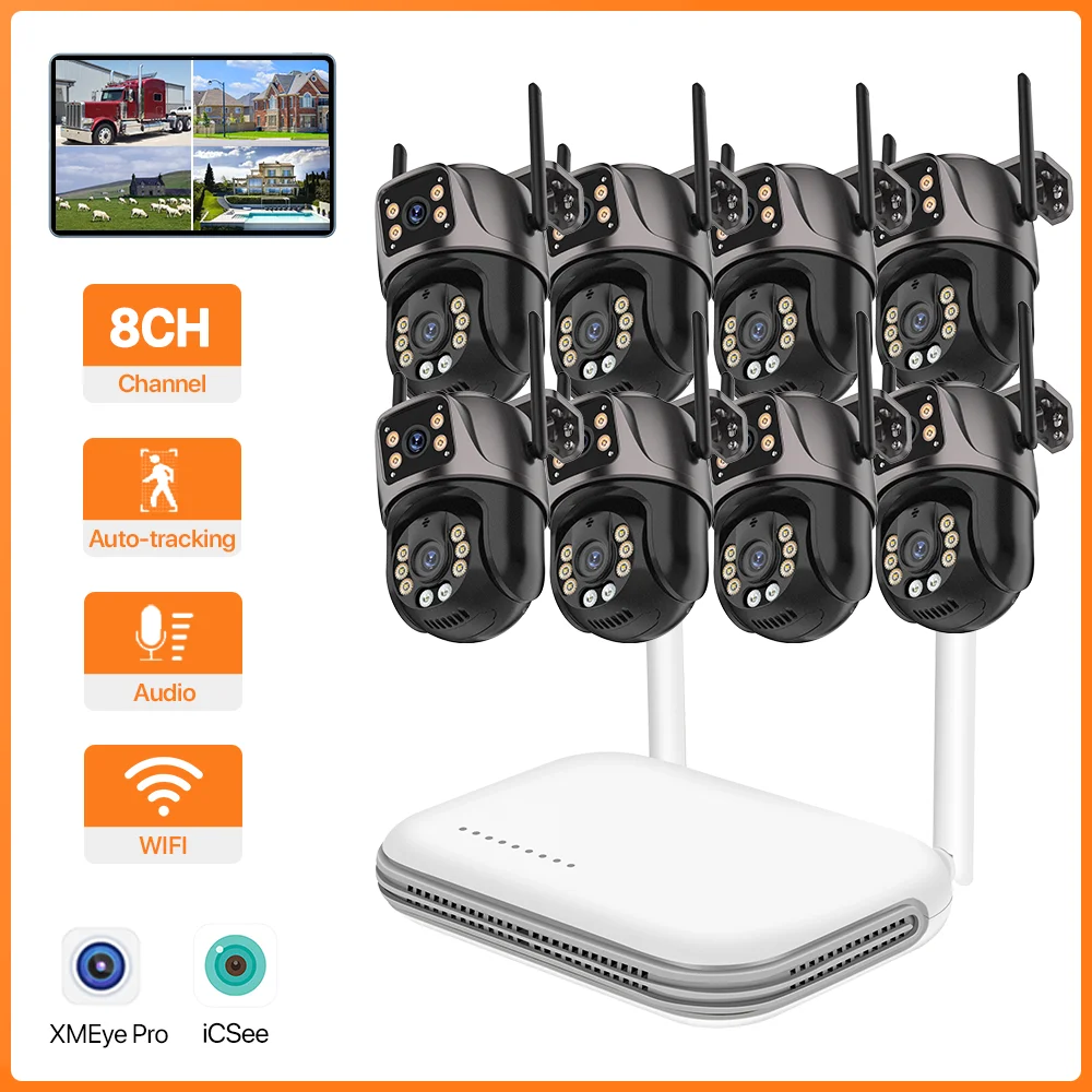 Dual-Lens-Motion-Tracking-Security-Camera-Home-System-Visible ...