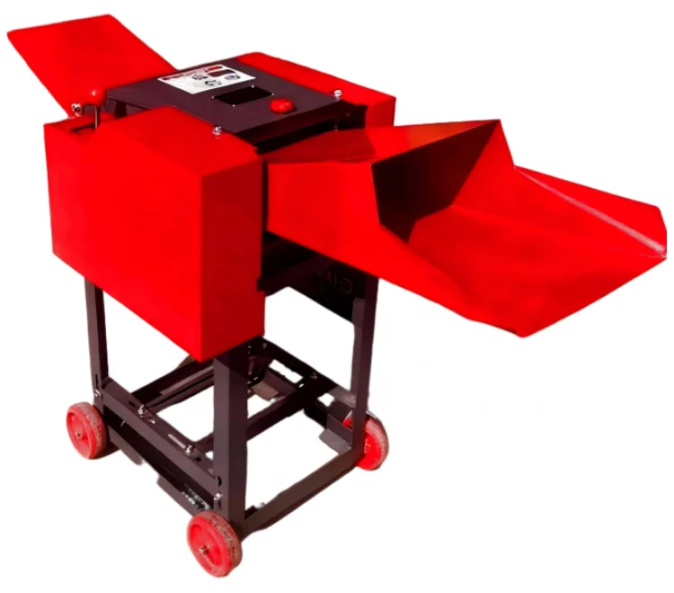Chaff Cutter Small Farm Silage Chopper Straw Maize Stalk Shredder ...