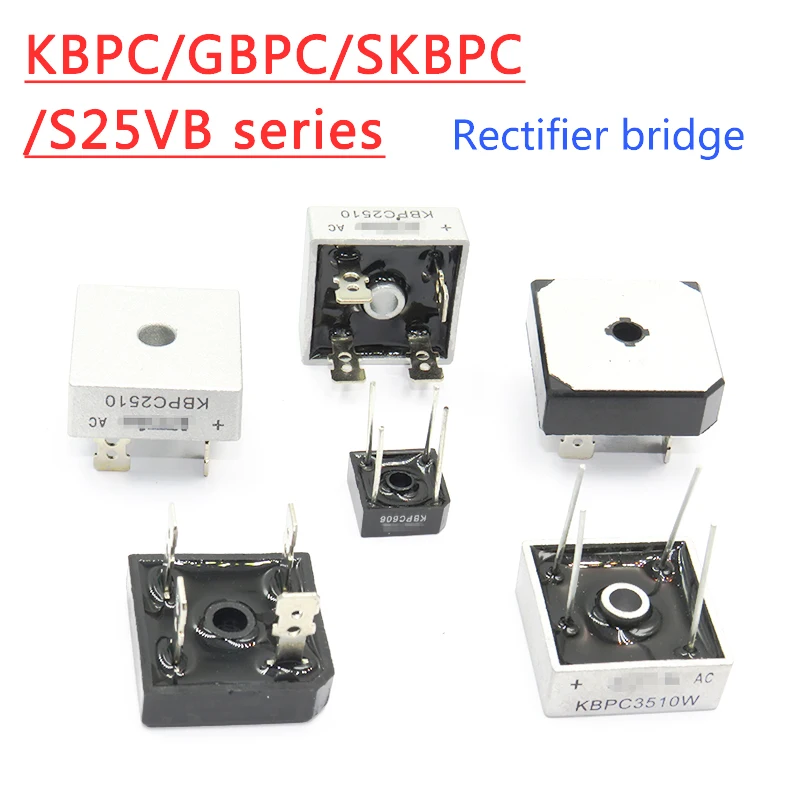 1PCS-Single-phase-rectifier-bridge-stack-SKBPC-GBPC-KBPC5010-606-610 ...