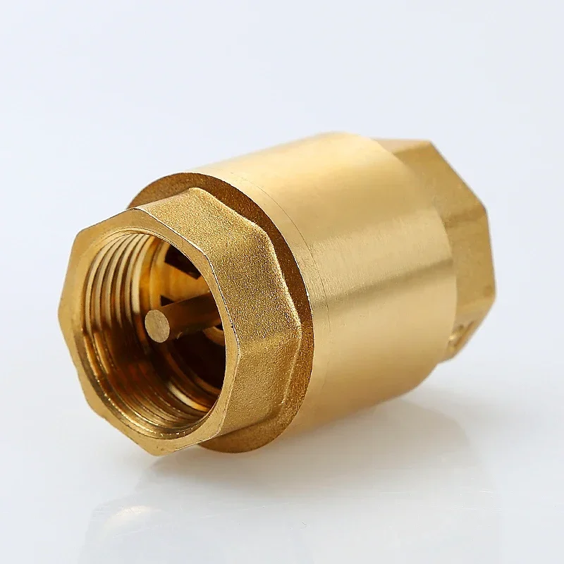 1pc-DN15-DN20-DN25-NPT-Brass-Thread-In-Line-Spring-Check-Valve-25mm ...
