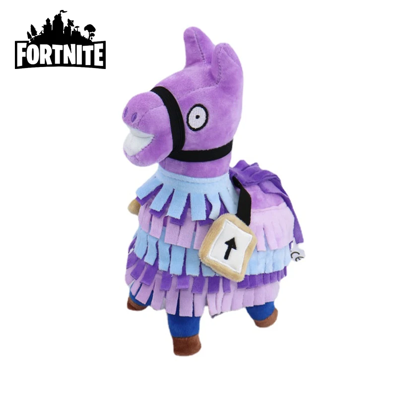 Fortnite-Llavero-de-peluche-de-Llama-juguete-suave-de-Alpaca-arco-ris ...