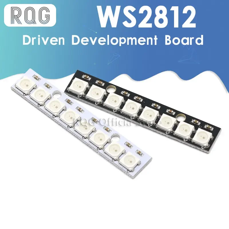 8-channel-WS2812-WS2812B-WS-2811-5050-RGB-LED-Lamp-Panel-Module-5V-8 ...