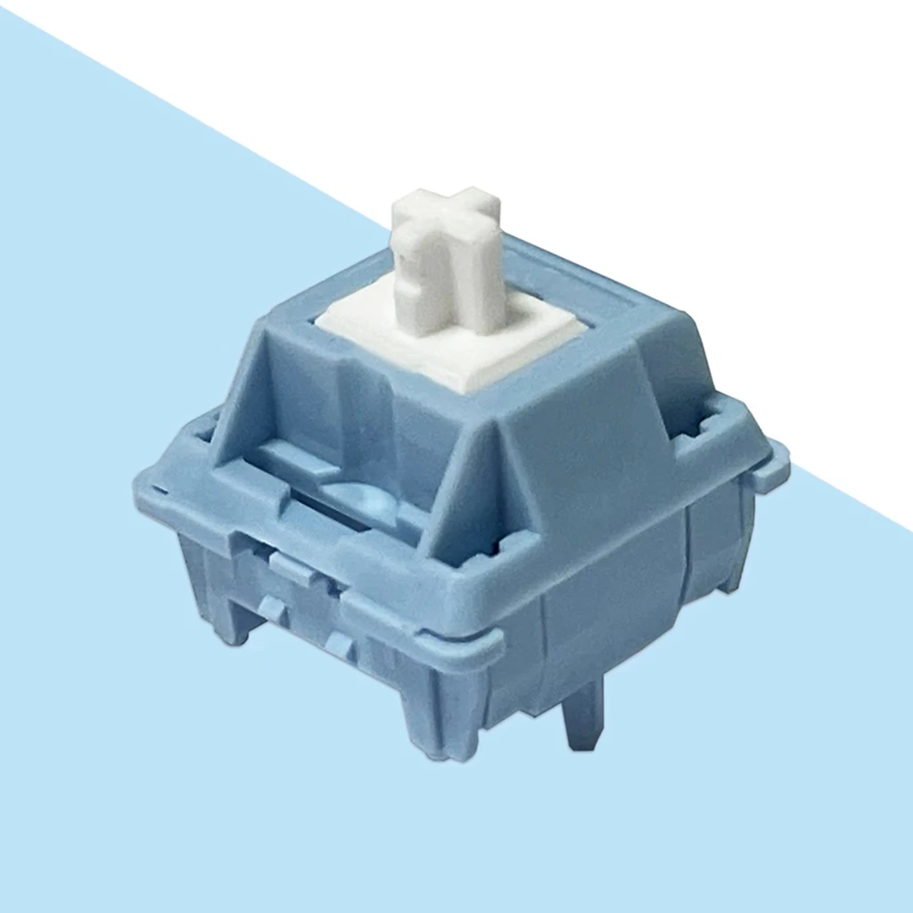 Mmd V1 Milk Cap Linear Switches Blue White Color 47g 5 Pins Factory ...