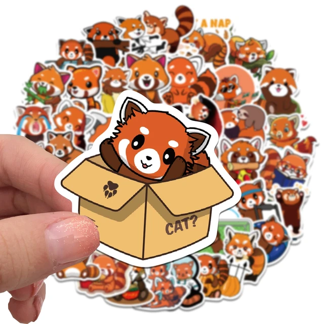 Cute Chibi Red Panda