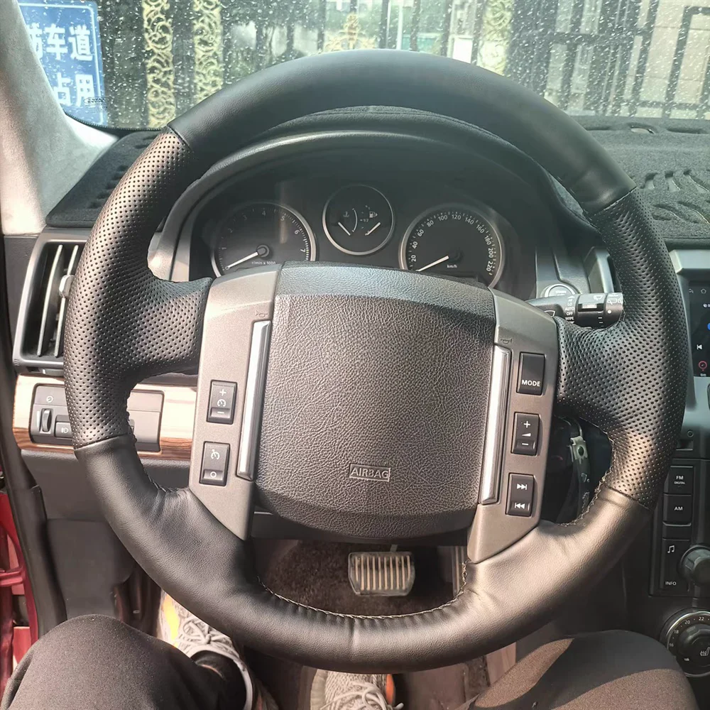 DIY Customized Car Steering Wheel Cover Auto Artificial Leather ...