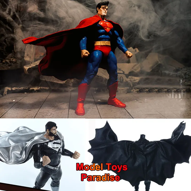 1-12-Men-Soldier-Bat-Black-Superman-Cloak-Super-Hero-Red-Black-Silvery ...