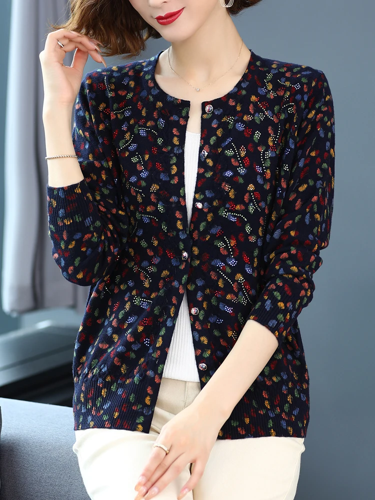 3-Colors-Sweater-Women-New-Autumn-Casual-Print-Woman-Sweaters-Cardigan ...