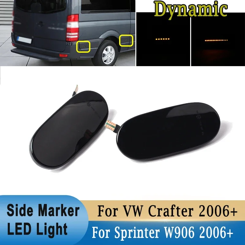 LED Side Marker Lamps for Mercedes-Benz Sprinter W906 2006-2018 Side ...