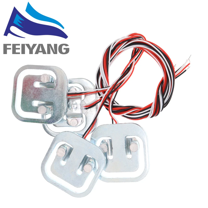 4PCS Human Scale Load Cell Weight Sensors + HX711 AD Module Weight ...