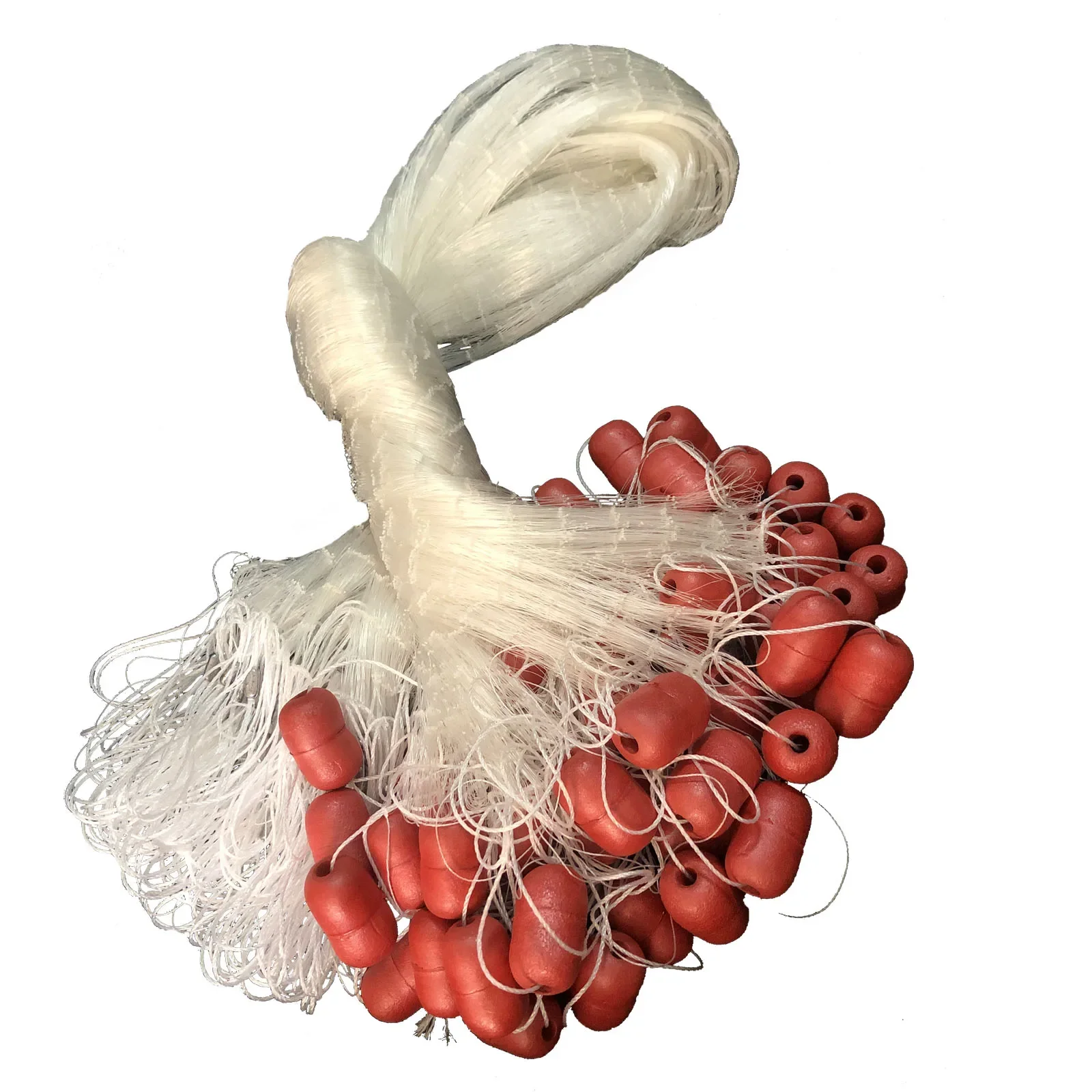 Strong-0-35mm-Twine-Tishing-Net-Weighted-Gillnet-Monofilament-Nylon ...