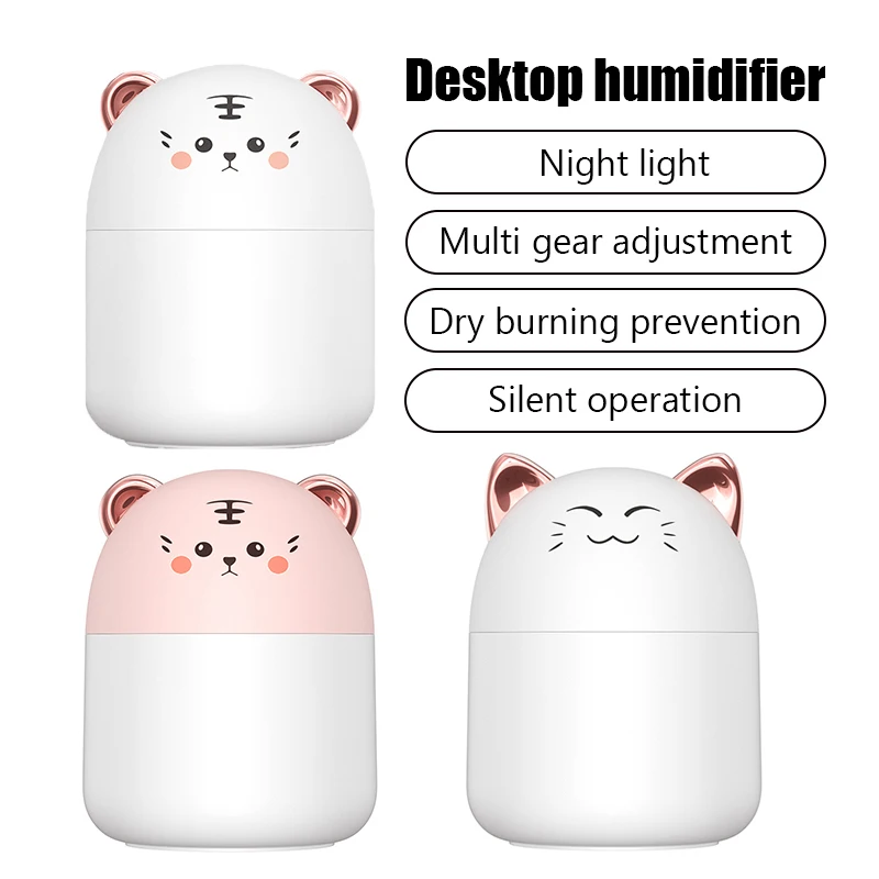 Cute Pet Humidifier Mini Office Desktop Air Conditioning Room Air ...