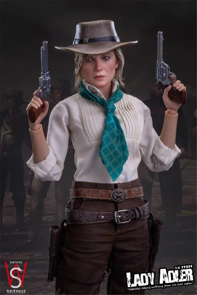 SWTOYS-FS042-Female-Lady-Adler-US-West-Cowboy-Style-Full-Set-Moveable ...