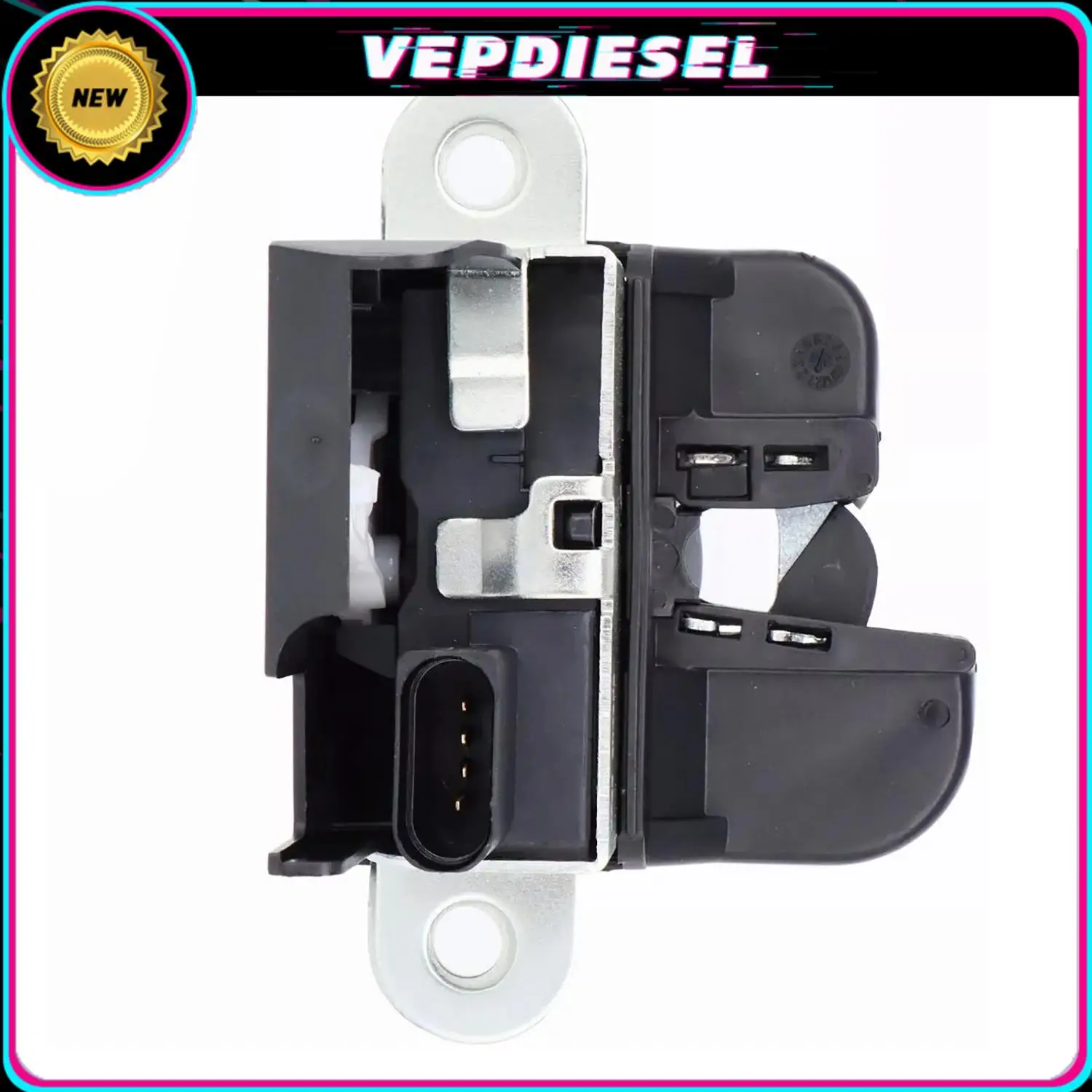 Brand-New-Steel-Sliver-Trunk-Lock-Trunk-Plate-Parts-For-Volkswagen-Polo ...