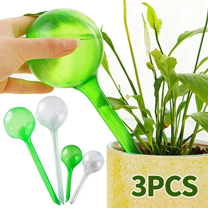 3PCS-Automatic-Plant-Watering-Ball-Self-Watering-Bulbs-Plastic-Flowers ...
