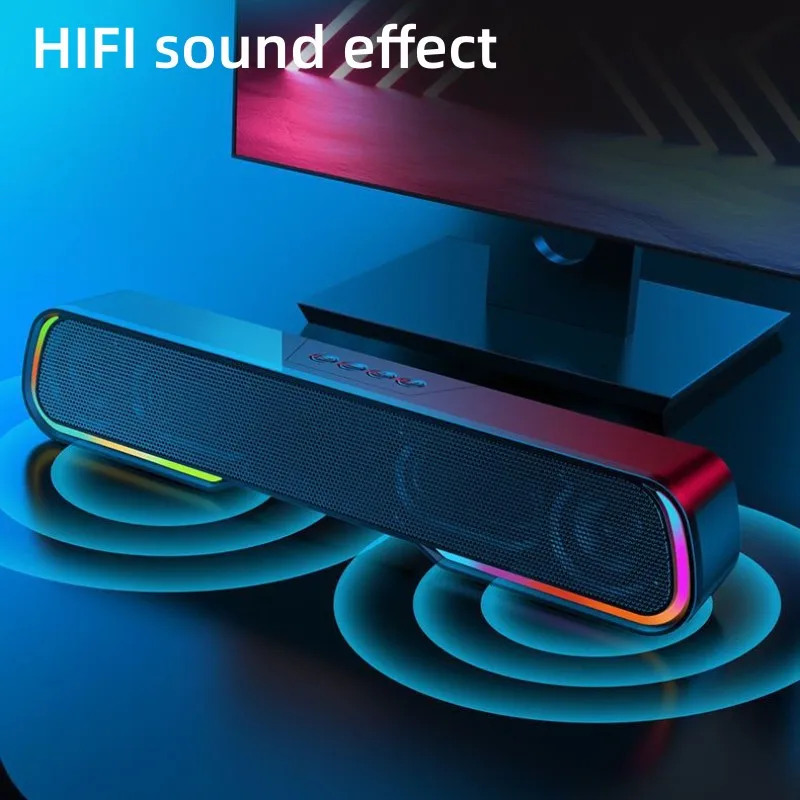 RGB-High-power-Bluetooth-Mini-Speaker-HIFI-Sound-Effect-Desktop-Long ...